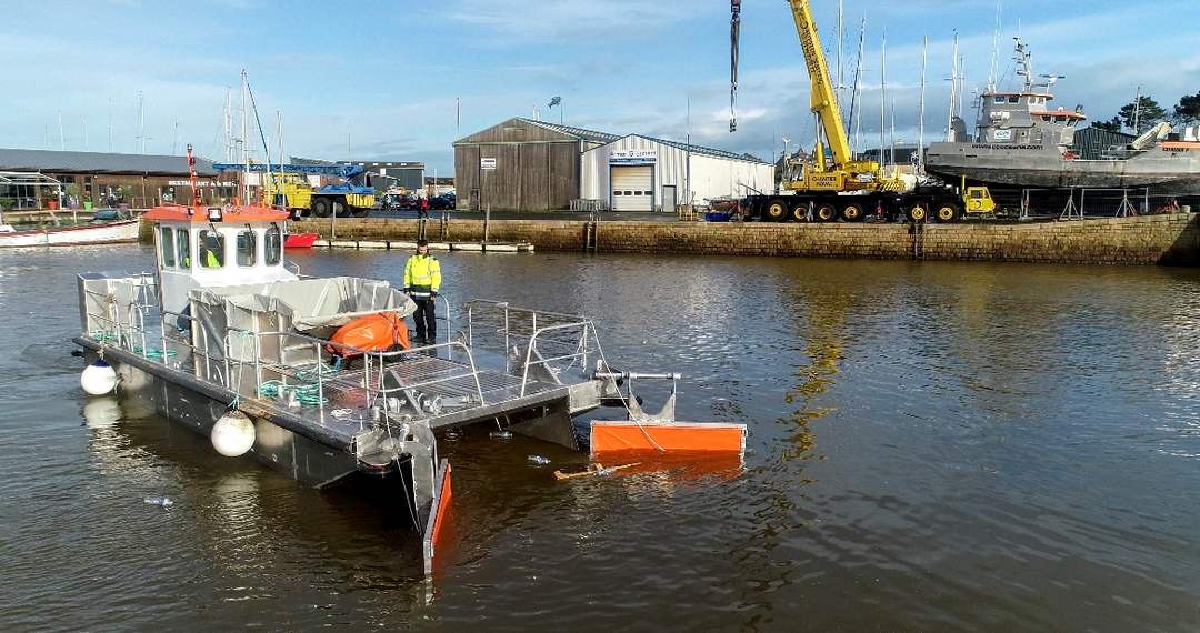 Efinor Sea Cleaner (22). Les exportations de ses bateaux dépollueurs s ...