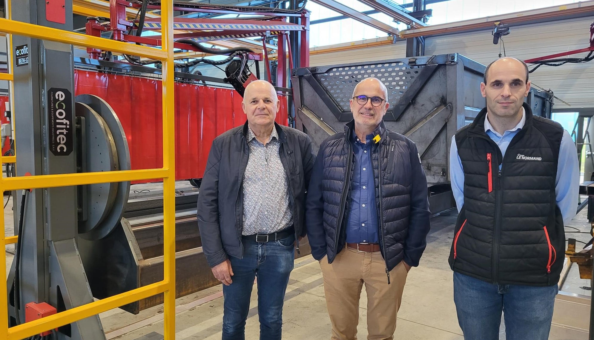 Le groupe Le Normand prend ses quartiers dans sa nouvelle usine, à ...