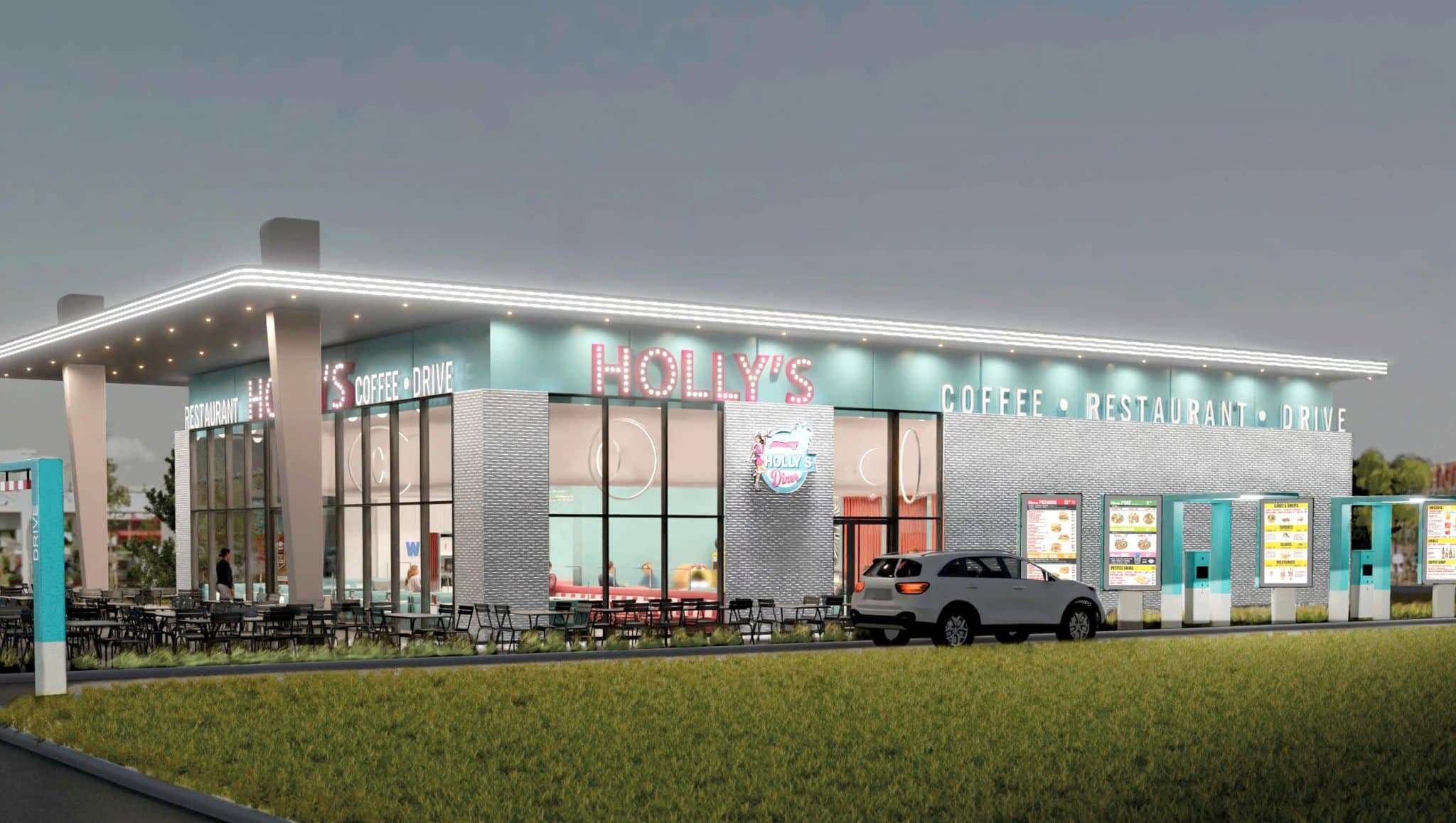 Holly’s Diner ouvre son premier restaurant Drive près de Saint-Brieuc ...