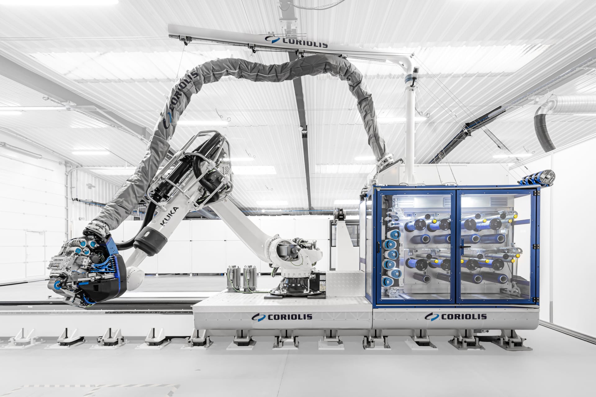 Coriolis composites, le bras robotisé de la Lorient Composite Valley ...